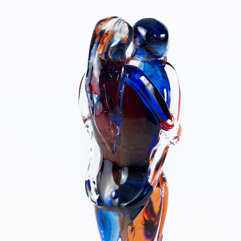 JACKIE&JOHN Scultura in vetro di Murano By YourMurano