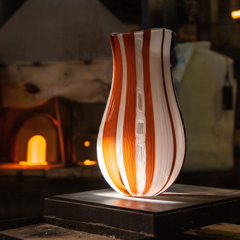 PHOENIX Handmade Murano glass vase By YourMurano