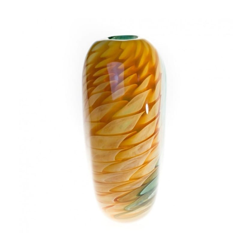 TIRRENO Handmade Murano glass vase By YourMurano
