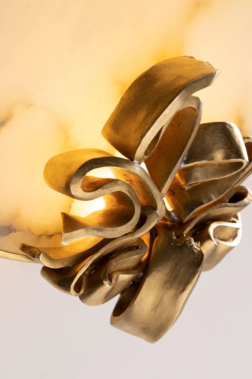 Alabaster wall light Z636 By SIGMA L2 design Simone Granchi