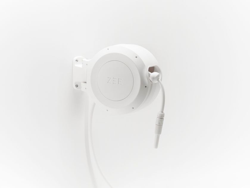 MIRTOON 10M WHITE Plastic hose reel By ZEE
