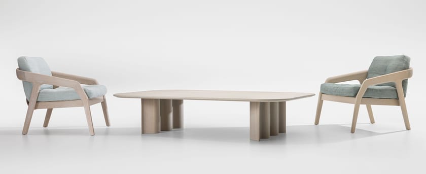 CURTAIN Coffee table By ZEITRAUM