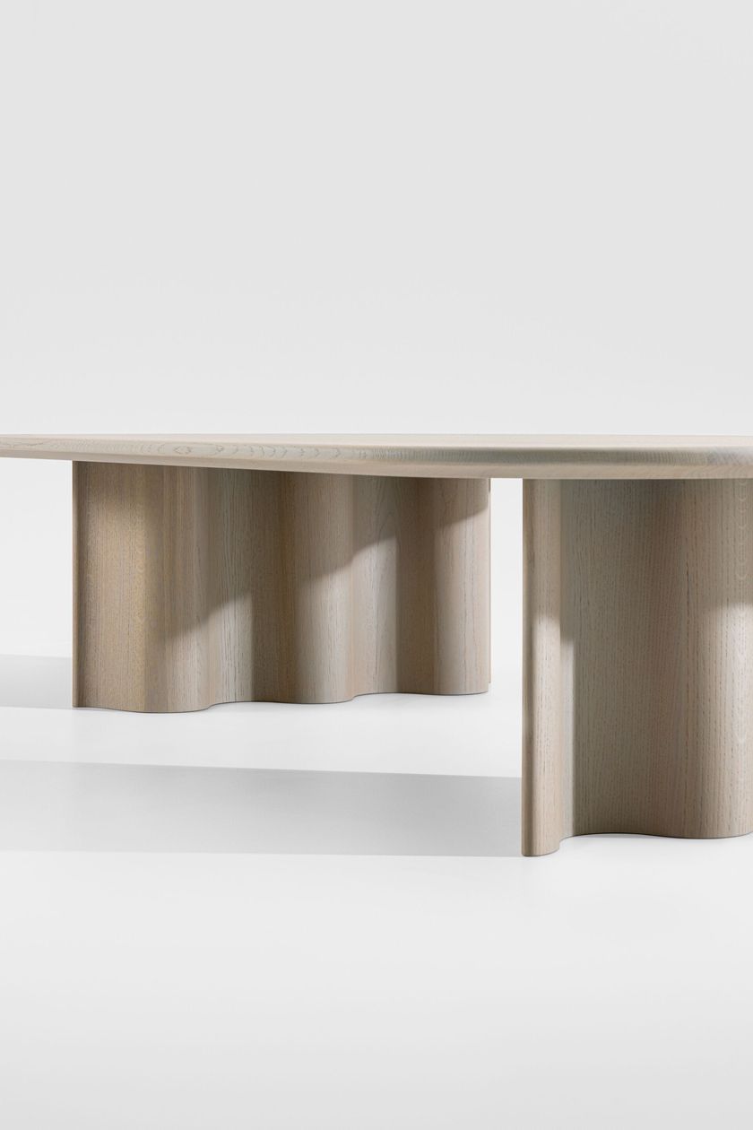 CURTAIN Coffee table By ZEITRAUM
