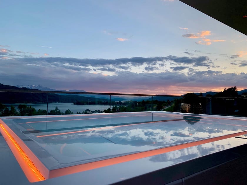 TREESSE GHOST Minipiscina rettangolare con idromassaggio By Gruppo ...