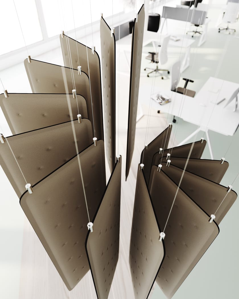 ZEN | Acoustic baffles By Steelbox by Metalway