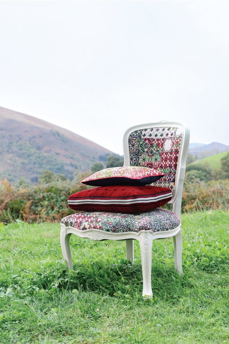 Check velvet fabric with graphic pattern JEAN PAUL GAULTIER - ZEN By ...