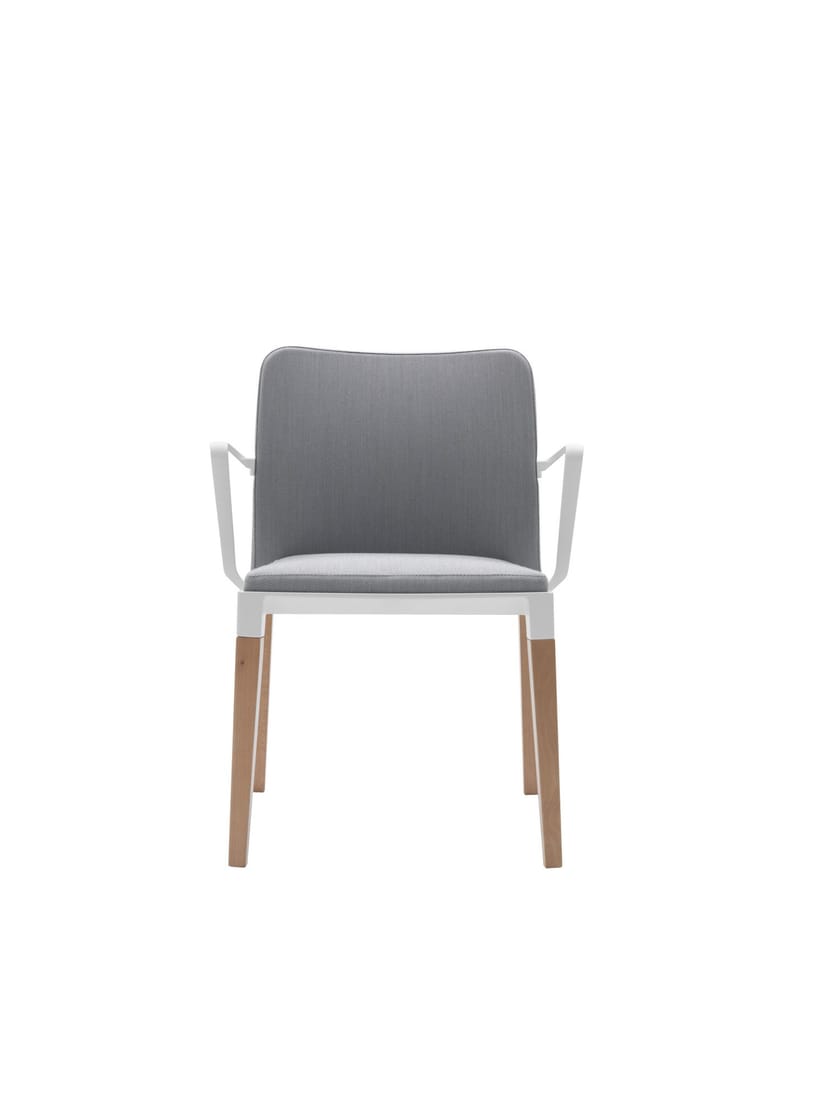 ZENITH | Chair with armrests Zenith Collection By Segis design Carlo Bimbi