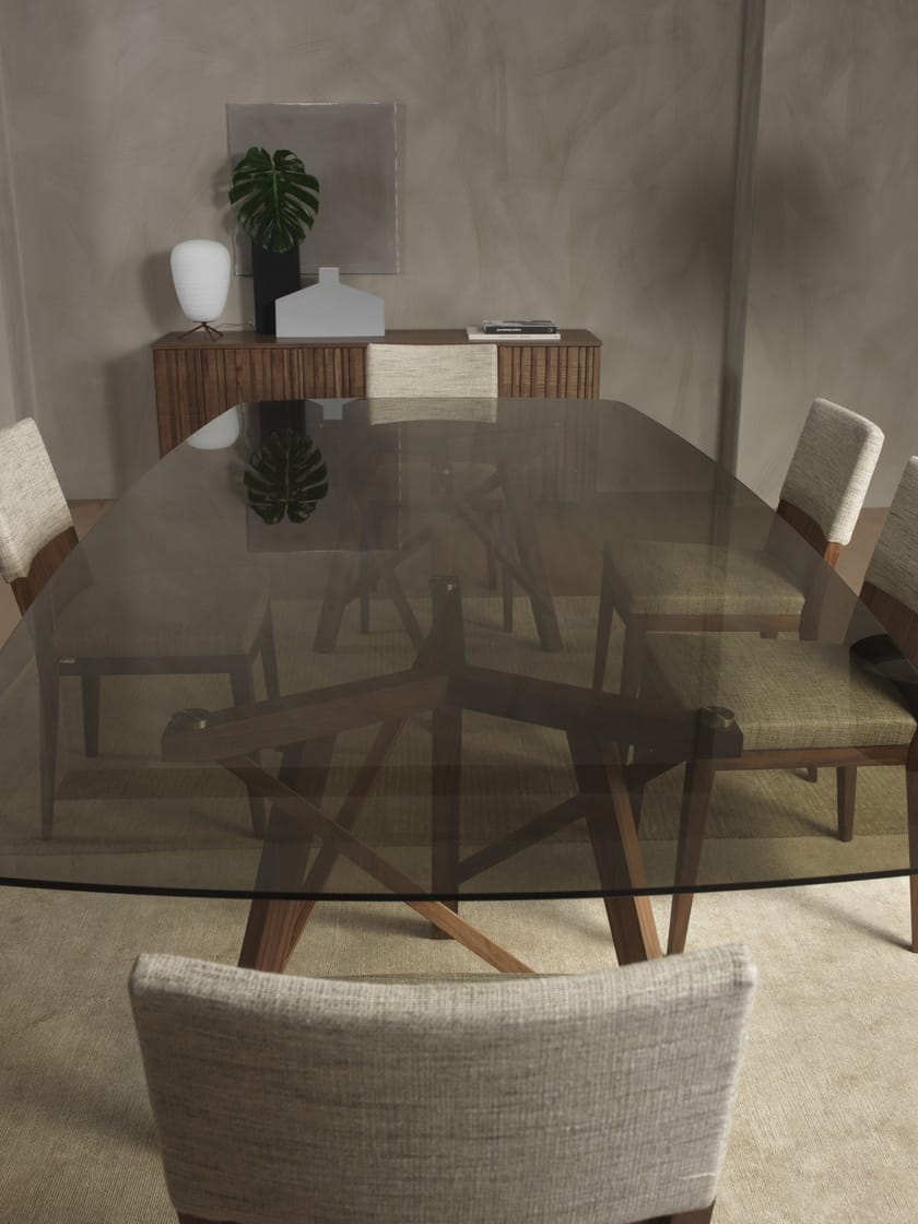 ZEUS | Rectangular table By Pacini & Cappellini design Giuliano Cappelletti, Gabriele Cappelletti