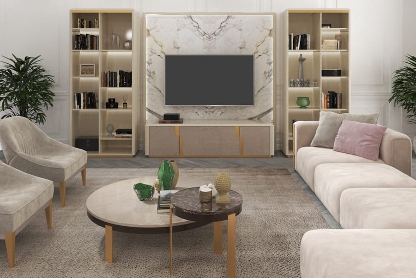 ZEUS | Solid wood coffee table By Guerra Vanni