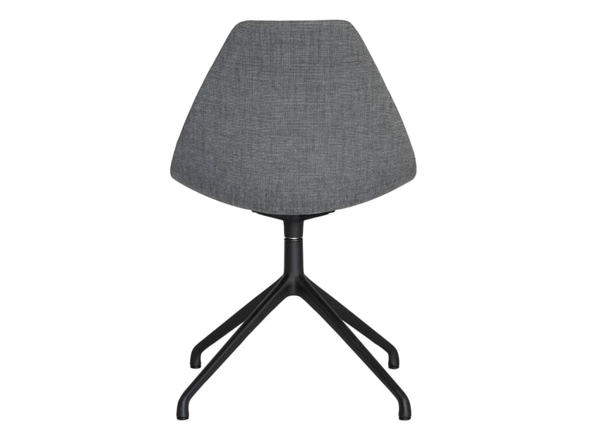 ZIBA | Fabric chair Swivel trestle-based fabric chair with integrated ...