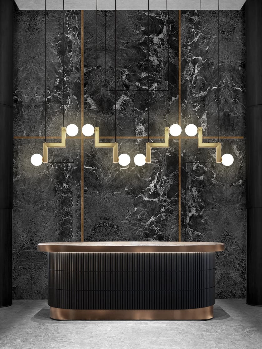 ZIG 4 PIECE Pendant lamp By Marc Wood Studio | design Marc Wood