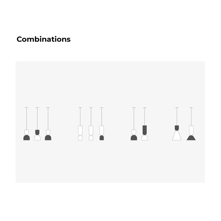 ZOE DUO Pendant lamp By Intra lighting | design Janez Mesarič, Mashoni