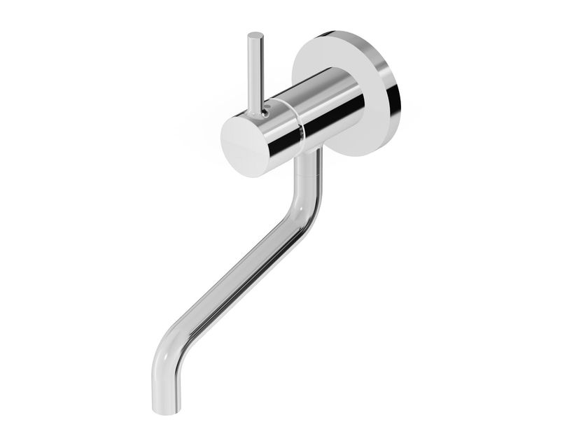 PAN S ZPA415 Wall-mounted kitchen mixer tap with swivel spout By ZUCCHETTI