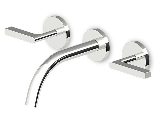 SIMPLY BEAUTIFUL ZSB5699 3 hole wall-mounted washbasin tap with aerator ...