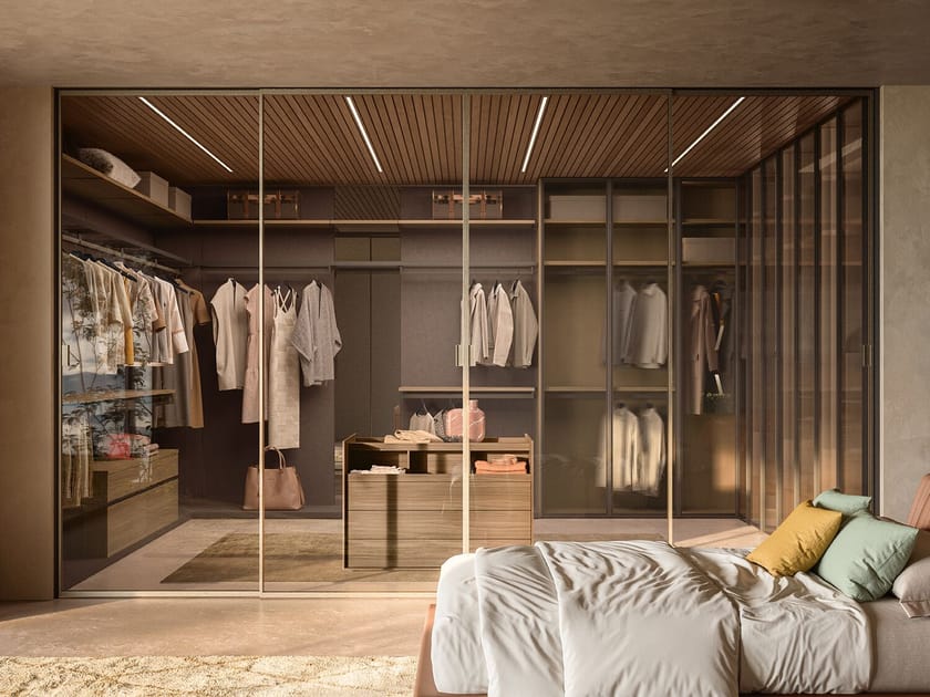 Modern Style Glass Walk-in wardrobes | Archiproducts