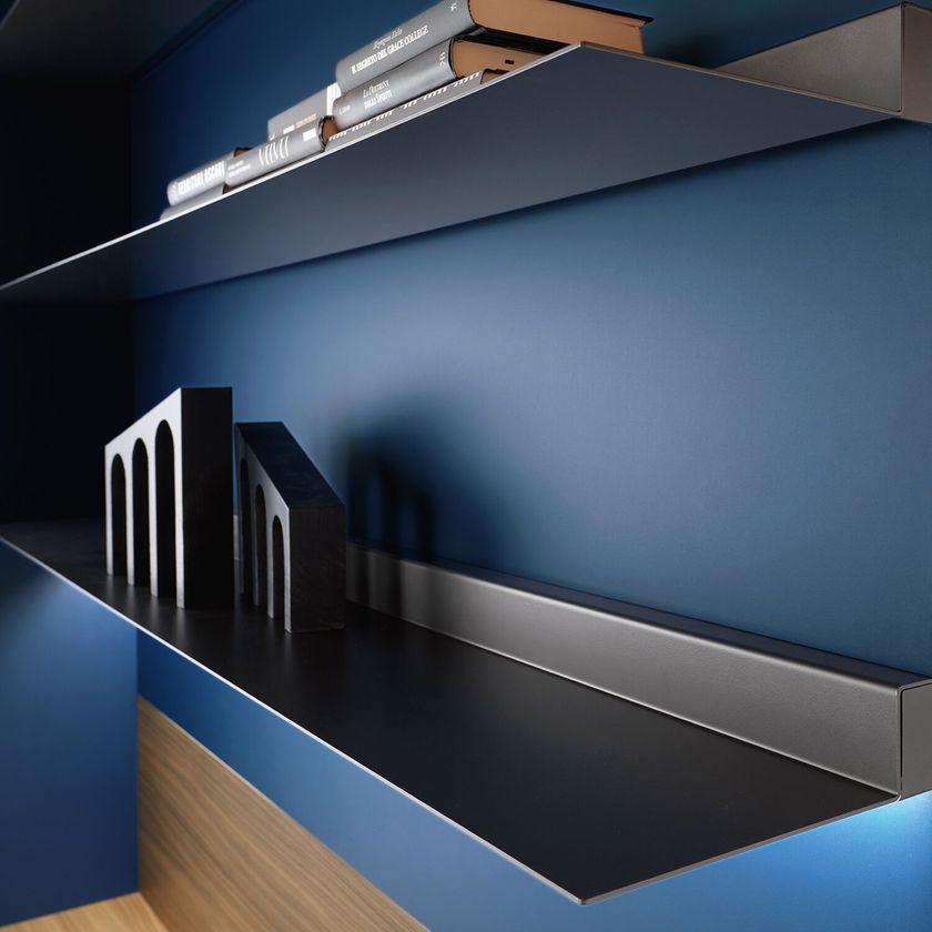 Parete attrezzata modulare con illuminazione integrata MODULOR SM2201 ...