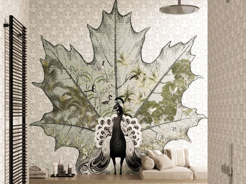 PAVONE Wallpaper By Zambaiti Contract