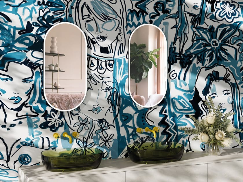 SIAMO FORESTA Carta da parati By Zambaiti Contract