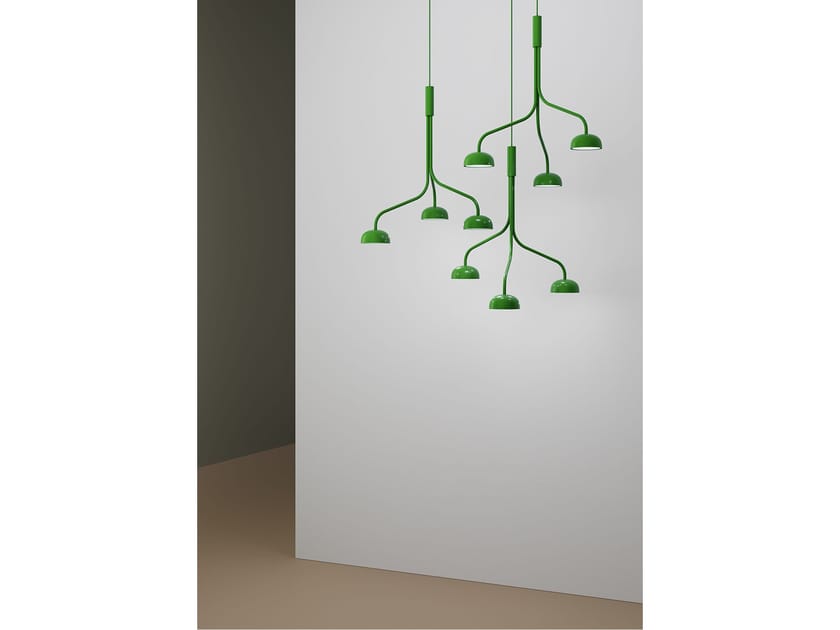 CURVE CLUSTER SINGLE Suspension en métal By Zero