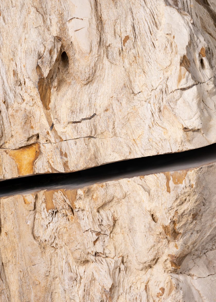 MENHIR OF LIGHT LED natural stone floor lamp By Essenze di Luce ...