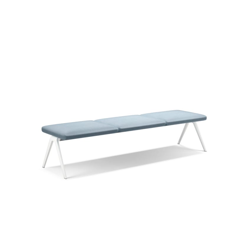 A-FAMILY Backless fabric bench seating By Brunner | design Jehs+Laub