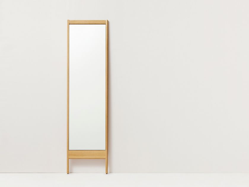 A LINE | Specchio da terra By Form & Refine design Herman Studio