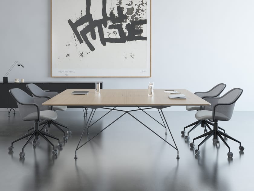 A1 MEETING | Rectangular meeting table A1 Collection By BK Contract ...