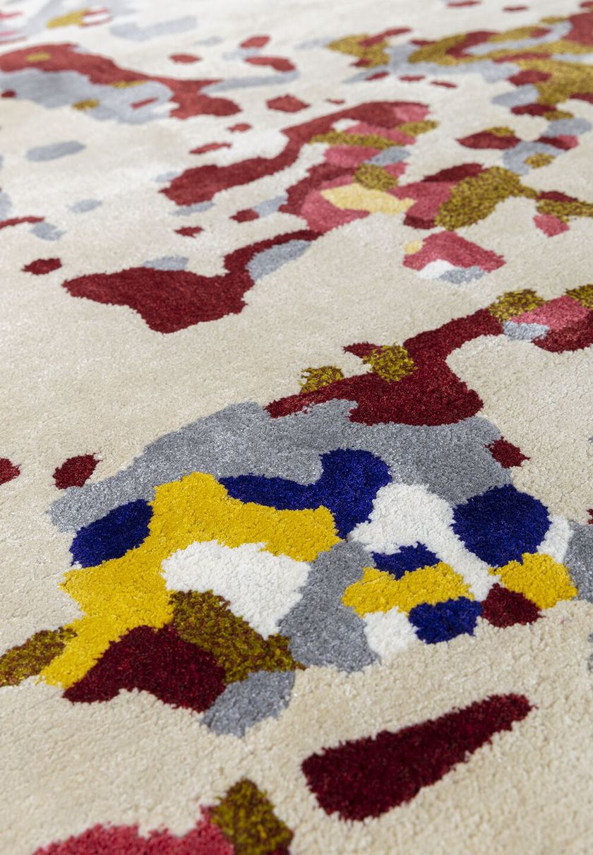 FOREST HIKE - PEARL Rug By Diacasan Edition | design Emmanuel Thibault