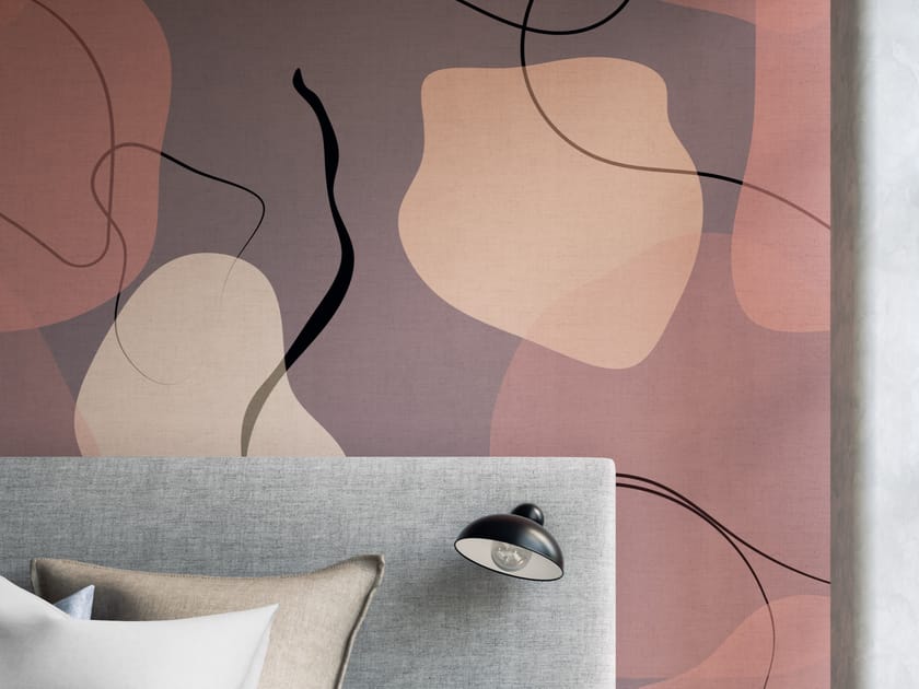 Motif washable vinyl wallpaper ABSTRACT beStyle Collection By beWall ...