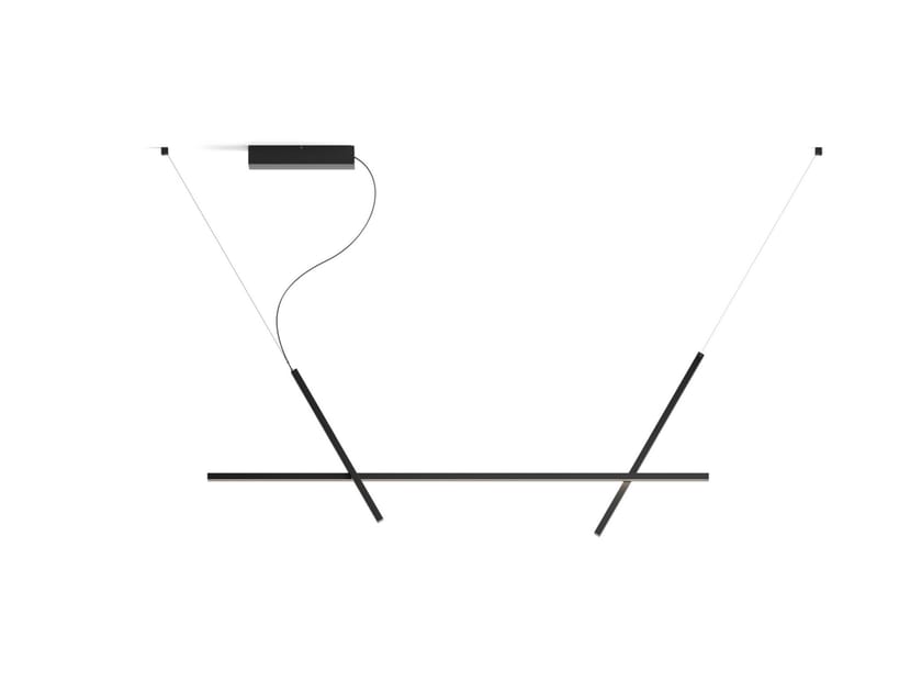 ACROSS pendant lamp By LUCEPLAN design Pio & Tito Toso