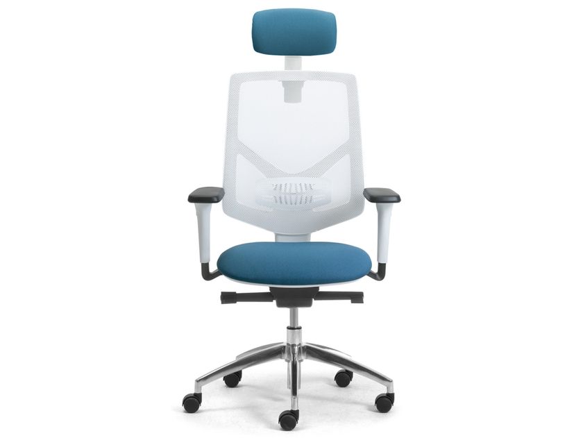 ACTIVE RE | Office chair with headrest By Leyform