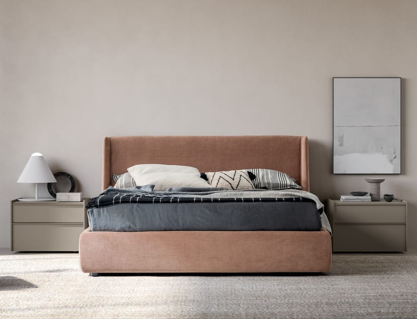 WAVE Fabric double bed By Adok