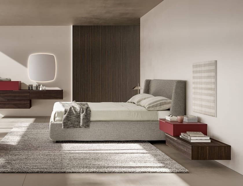 WAVE Fabric double bed By Adok