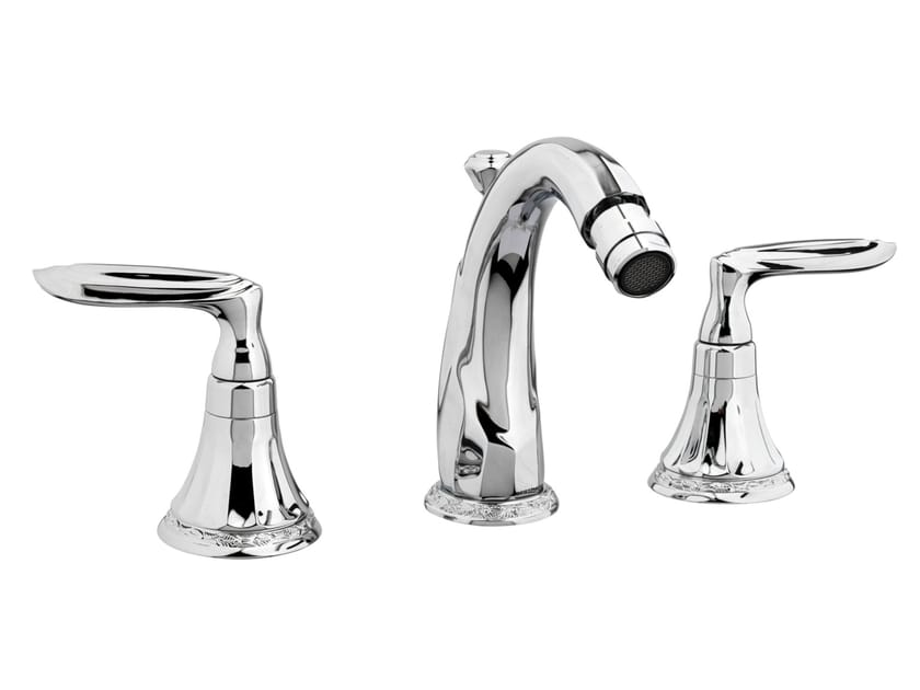 ADRIATICA 3 hole brass bidet tap By Bronces Mestre