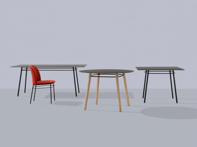 AGAMI 1170 | Round table Table By Et al. | design Philippe Nigro