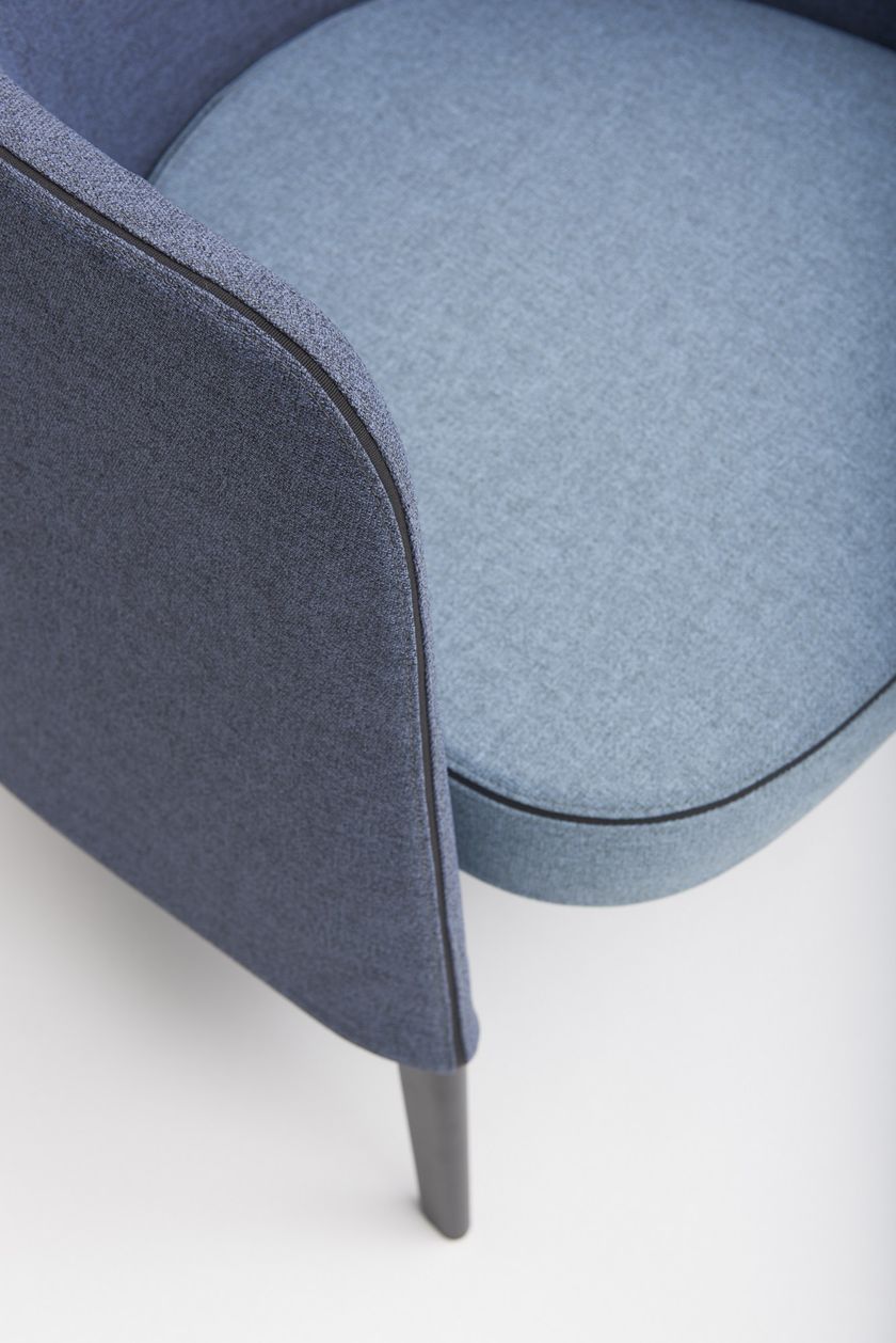 AGORÀ | Fabric lounge chair Agorà Collection By Segis design Cisotti Laube