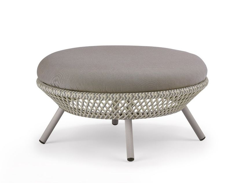 AHNDA | Footstool AHNDA Collection By DEDON design Stephen Burks