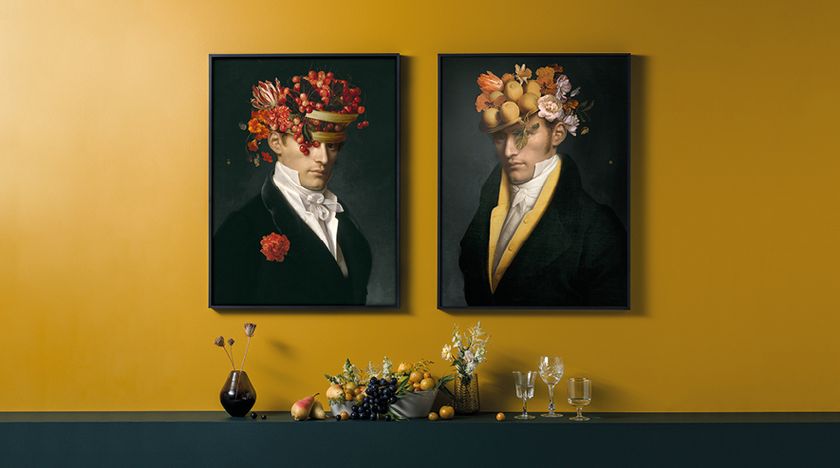 Quadro in alluminio AIMÉ Collezione Portraits Collector By IBRIDE ...