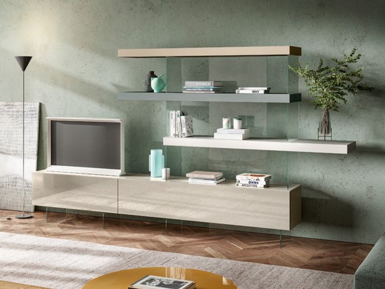 AIR - 0560 | Bookcase Air Collection By Lago design Daniele Lago