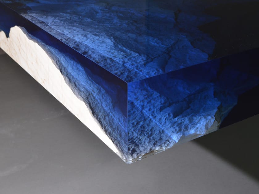 RAPOLANO LIMITED EDITION Rapolano travertine coffee table By Alcarol ...