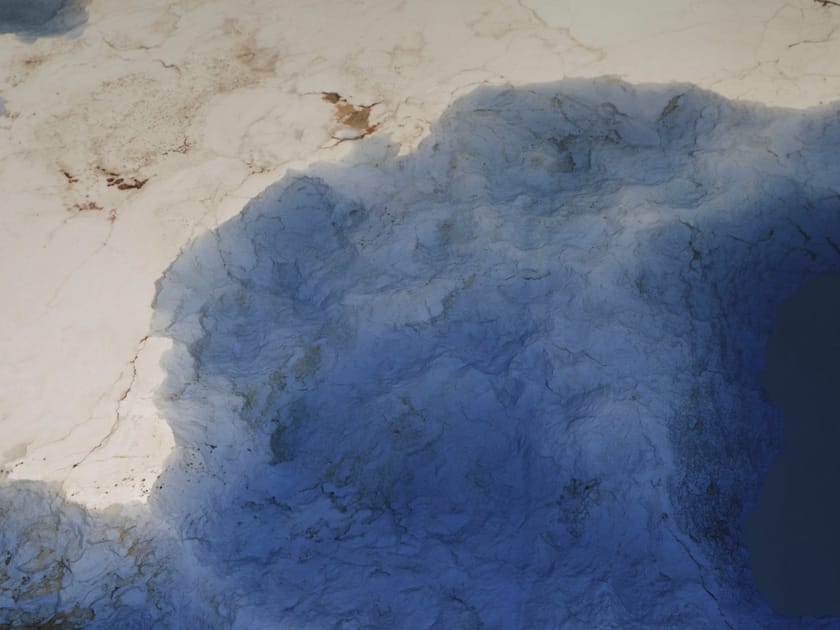 RAPOLANO LIMITED EDITION Rapolano travertine coffee table By Alcarol ...