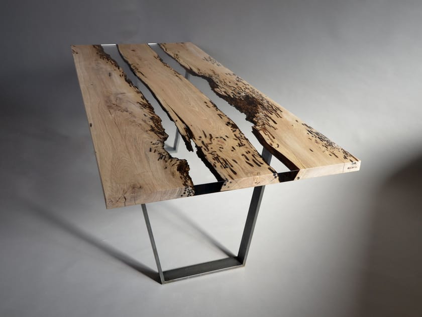 CHIMENTI RIVER 桌子 By Alcarol | design Andrea Forti, Eleonora Dal Farra