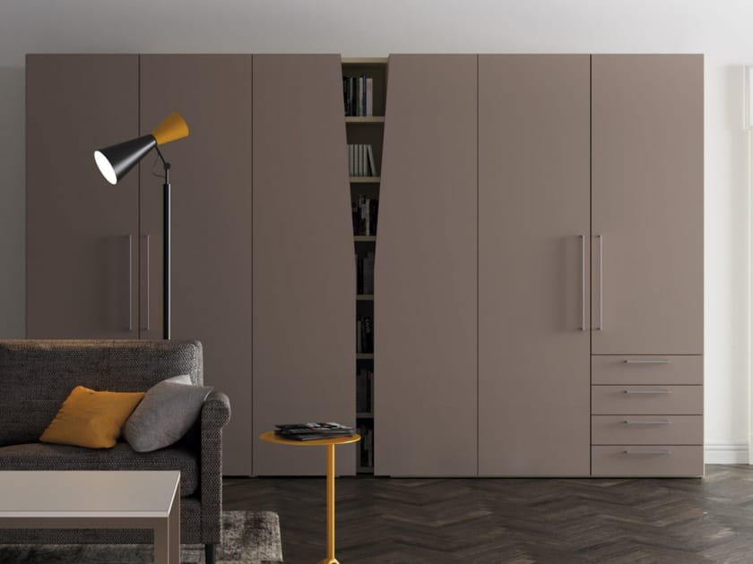 ALFABETO Sectional HPL wardrobe By De Rosso