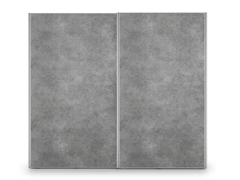 ALFABETO ULTRALIGHT | Wardrobe with sliding doors Custom HPL wardrobe ...