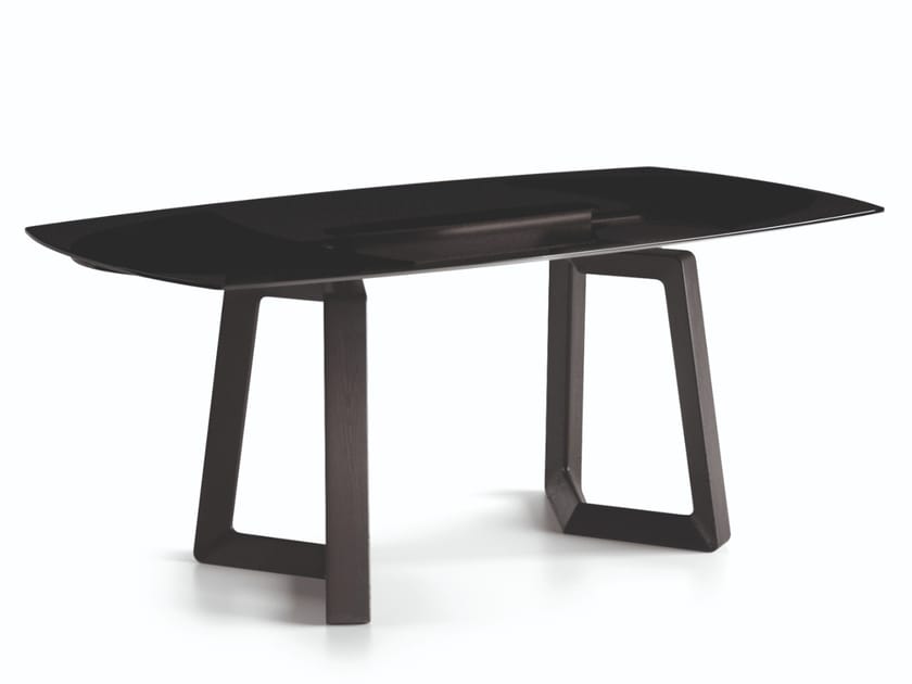 ALIANTE | Rectangular table By Natuzzi Italia design Marco Piva