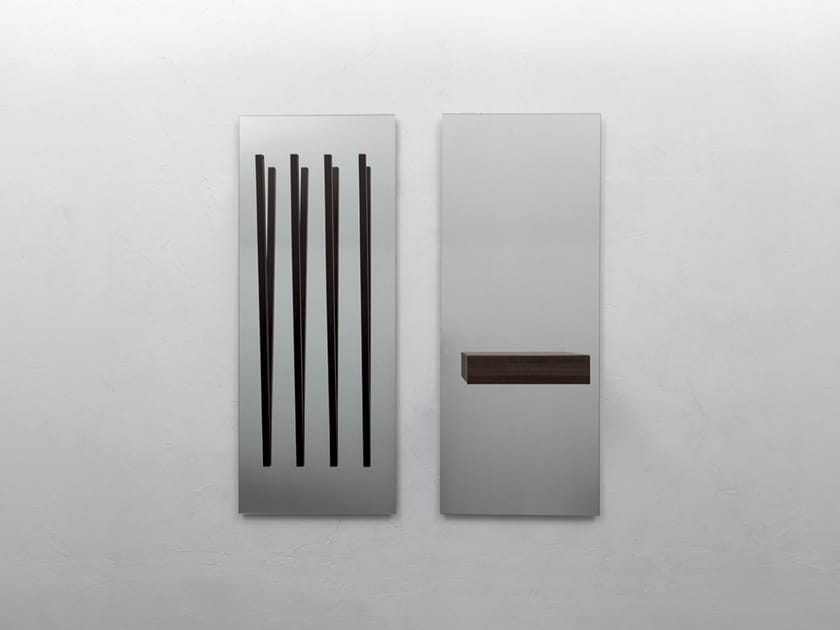 Rectangular wall-mounted mirror ALICANTE By Tonin Casa design Claudio ...