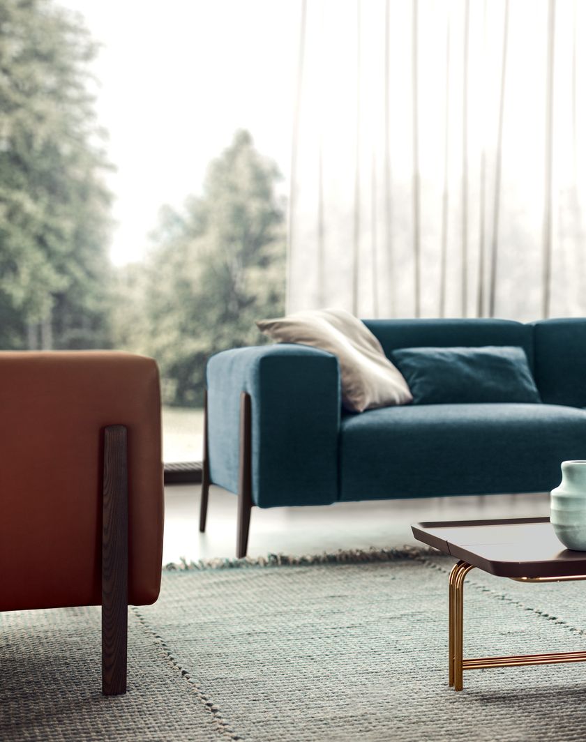 Sectional fabric sofa ALL-IN By PIANCA design CMP Design