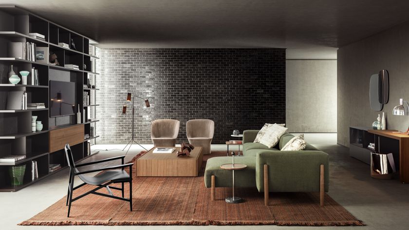 Sectional fabric sofa ALL-IN By PIANCA design CMP Design