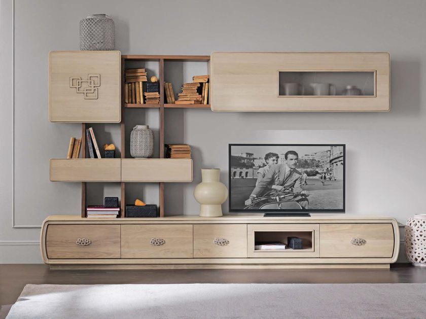 AMARCORD DAY | Modular storage wall AMARCORD Day Collection By Cantiero