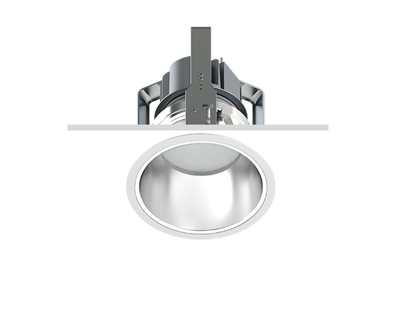 LED recessed aluminium ceiling lamp AMOS 4 By LIGMAN